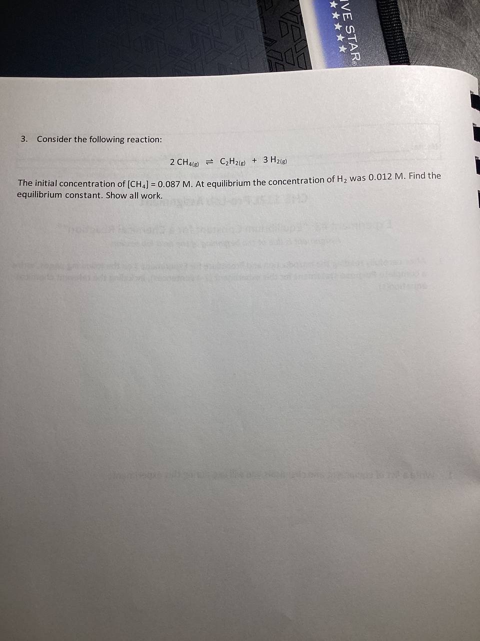 Solved Consider the following | Chegg.com