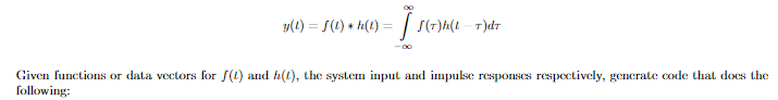 Solved PLEASE USE MATLAB Generate code to evaluate the | Chegg.com