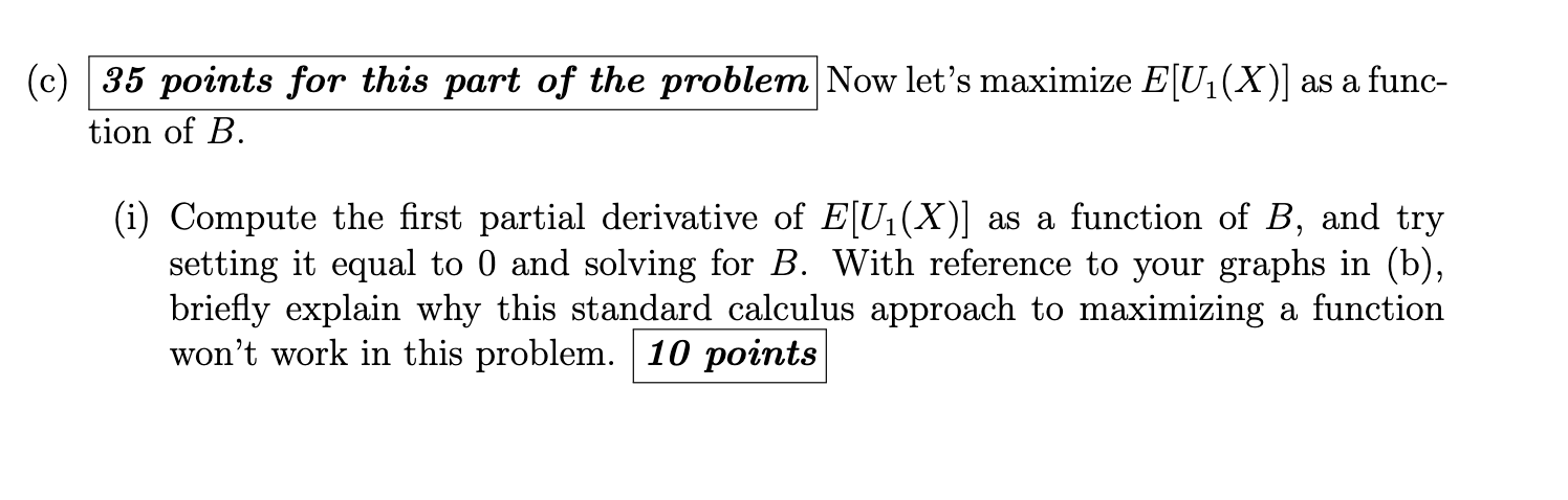 Solved 35 points for this part of the problem Now let's | Chegg.com