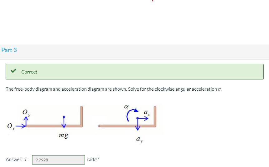 Solved The right-angle body is made of uniform slender bar | Chegg.com