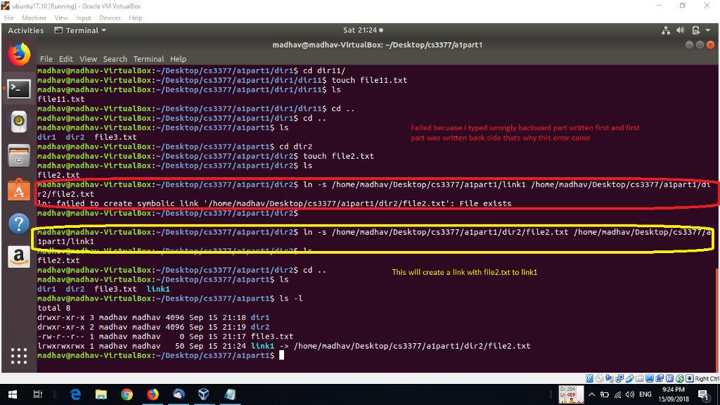 Solved Please do all steps this is Unix. I am Attaching some | Chegg.com