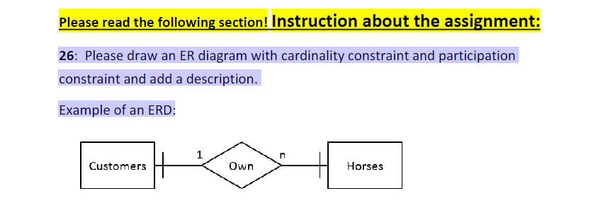 Please Read The Following Section! Instruction About 