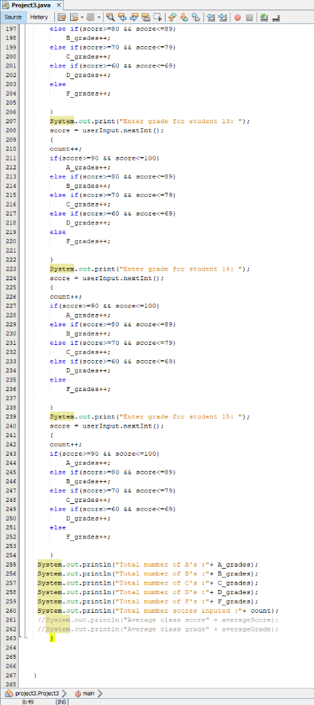 Solved Overview Create a new project named Project3 and | Chegg.com