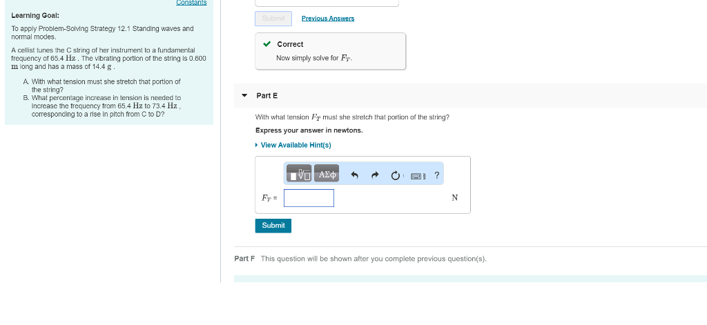 Solved Constans Learning Goal: To apply Problem-Solving | Chegg.com