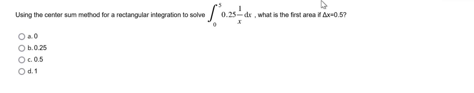 Solved Using the center sum method for a rectangular | Chegg.com