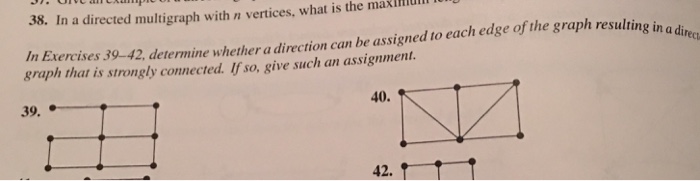 Solved In determine whether a direction can be assigned to | Chegg.com
