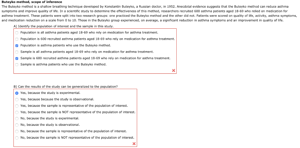 Solved Buteyko method, scope of inference The Buteyko method | Chegg.com