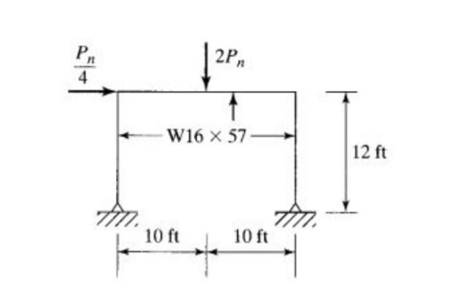 Solved Using the given sections, all of A992 steel, and the | Chegg.com