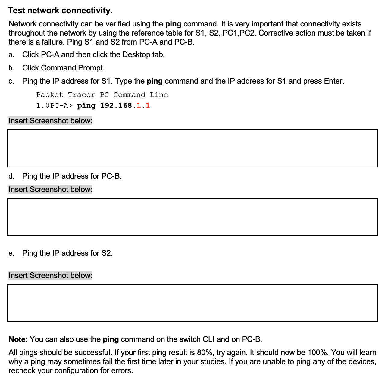 Solved In packet tracer, everything is already configured no | Chegg.com