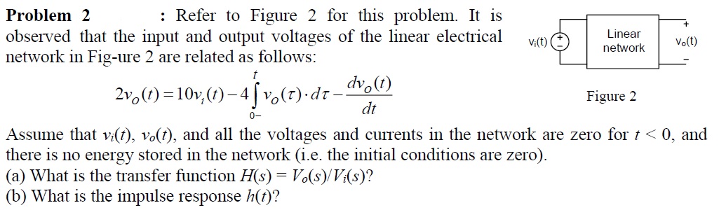 [Solved]: Problem 2: Refer to Figure 2 for this problem. It