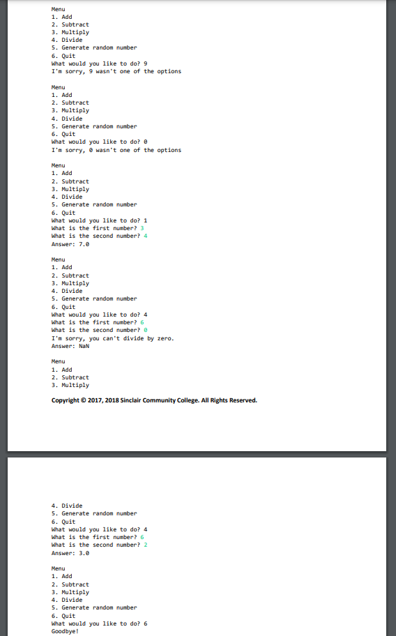 Solved NOTE: At the end of the question has my code for the | Chegg.com