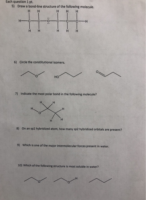 Solved 1) Draw an acceptable simple Lewis structure for CHI. | Chegg.com