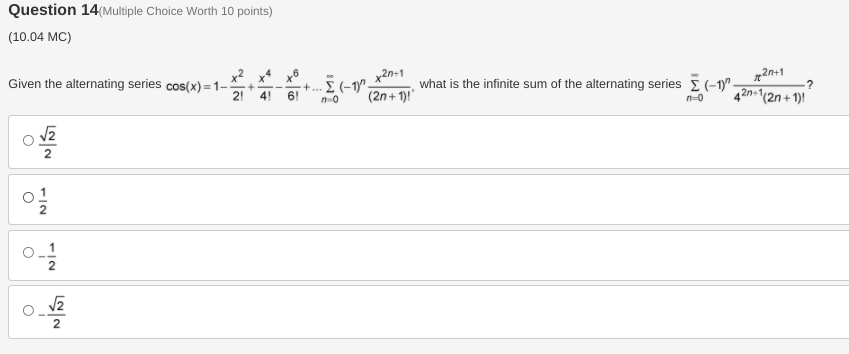 Solved Question 8(Multiple Choice Worth 10 points) (09.05 | Chegg.com