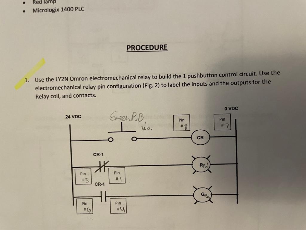 Solved Lab Assignment # 1: ELECTROMECHANICAL AND SOLID STATE | Chegg.com