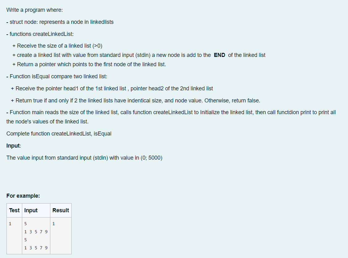 Solved Write A Program Where Struct Node Represents A 3507