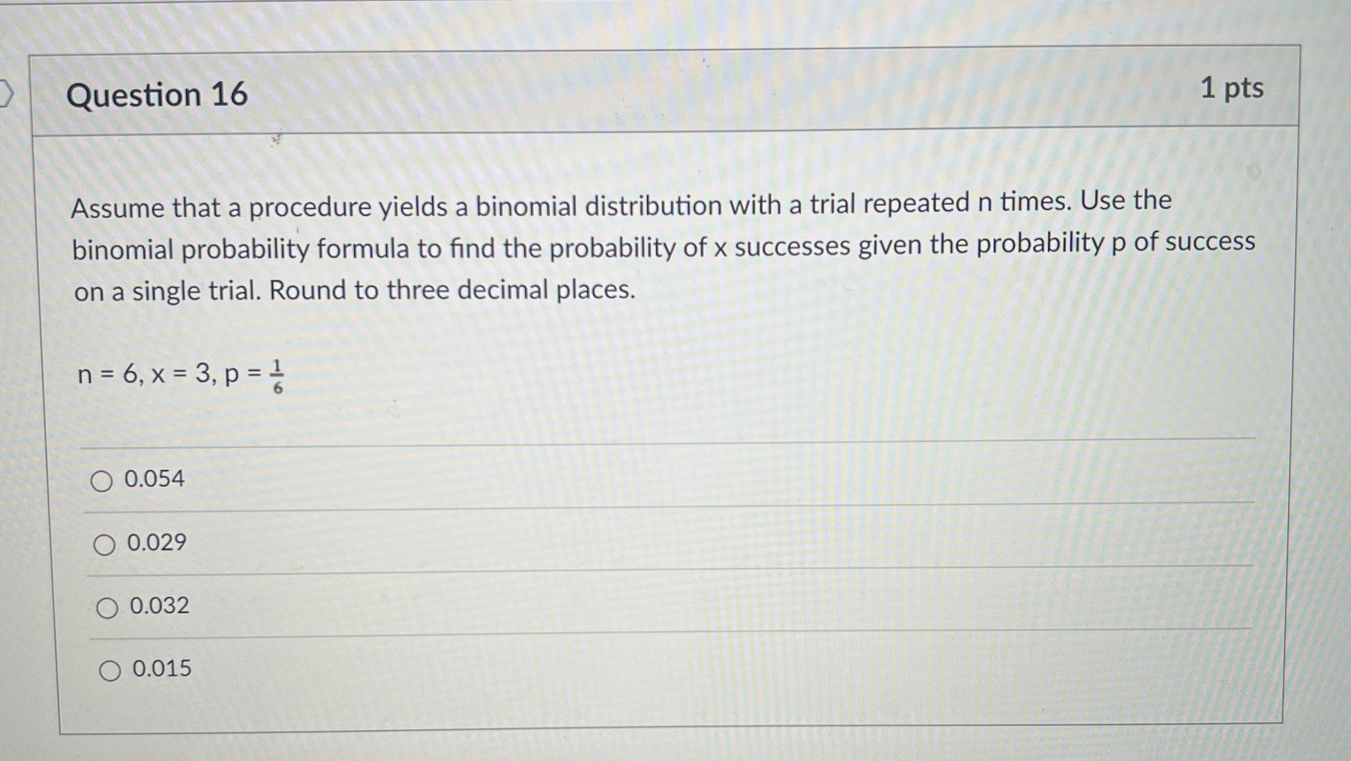 Solved Assume that a procedure yields a binomial | Chegg.com