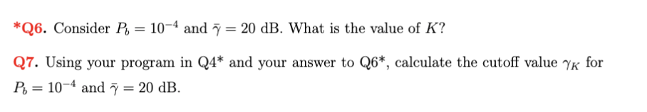 Solved *Q3. What is the power constraint equation that must | Chegg.com