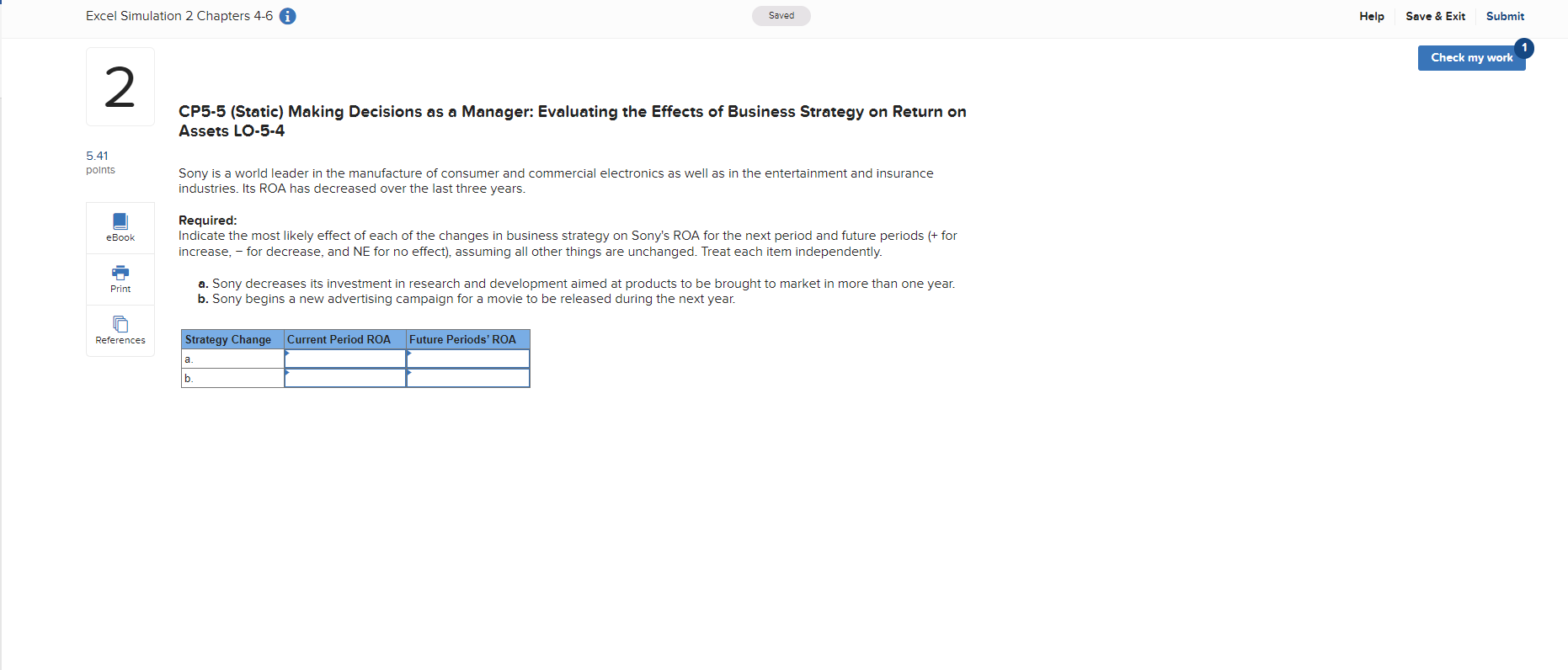 CP5-5 (Static) Making Decisions as a Manager: | Chegg.com