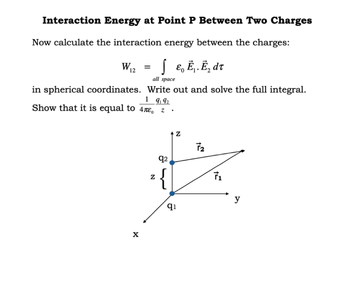 Solved just solve the integrals thats part b. The vectors | Chegg.com