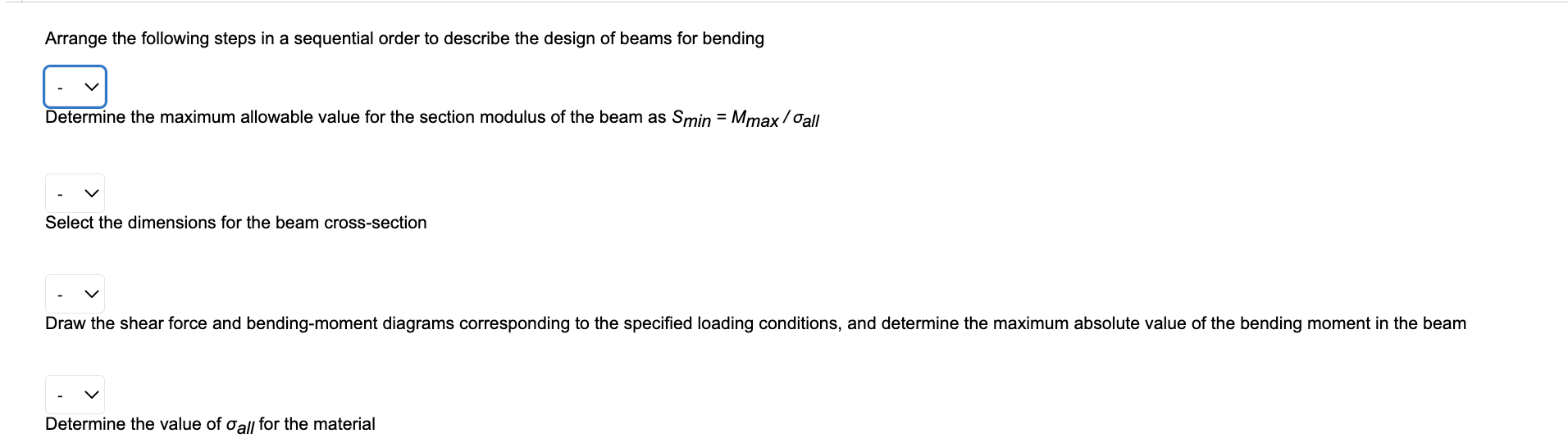 Arrange the following steps in a sequential order to | Chegg.com