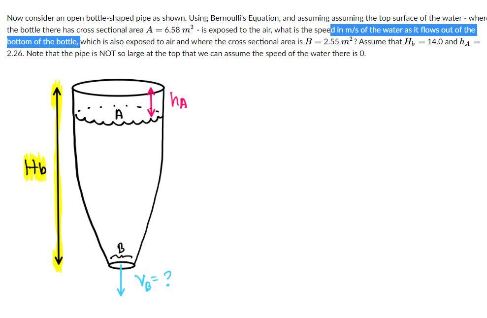Solved Now consider an open bottle-shaped pipe as shown. | Chegg.com