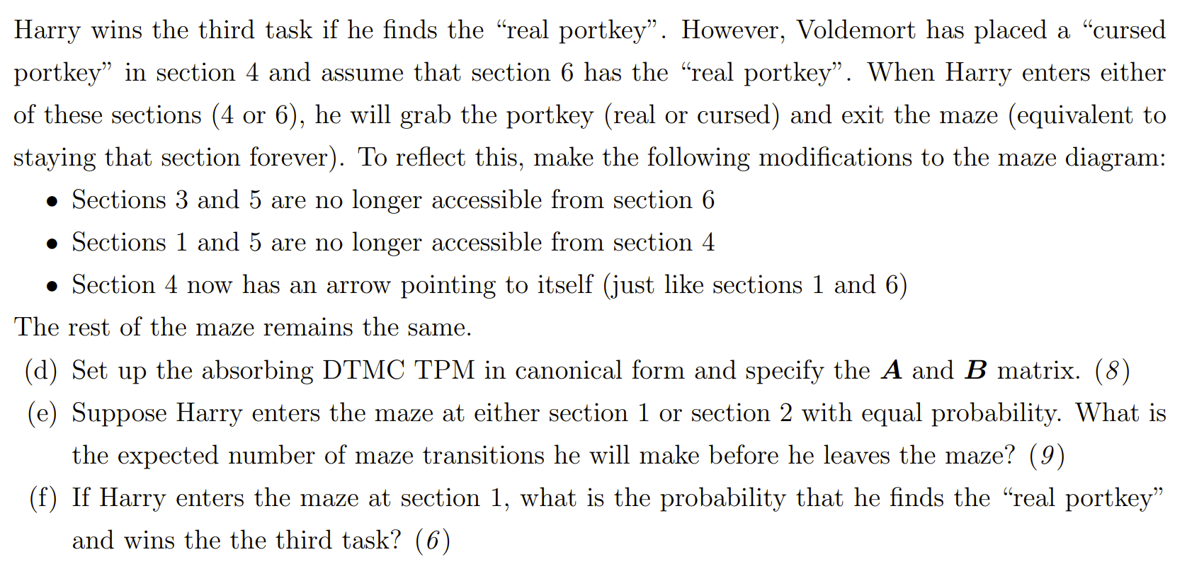 It is the third task in the Triwizard Tournament and | Chegg.com