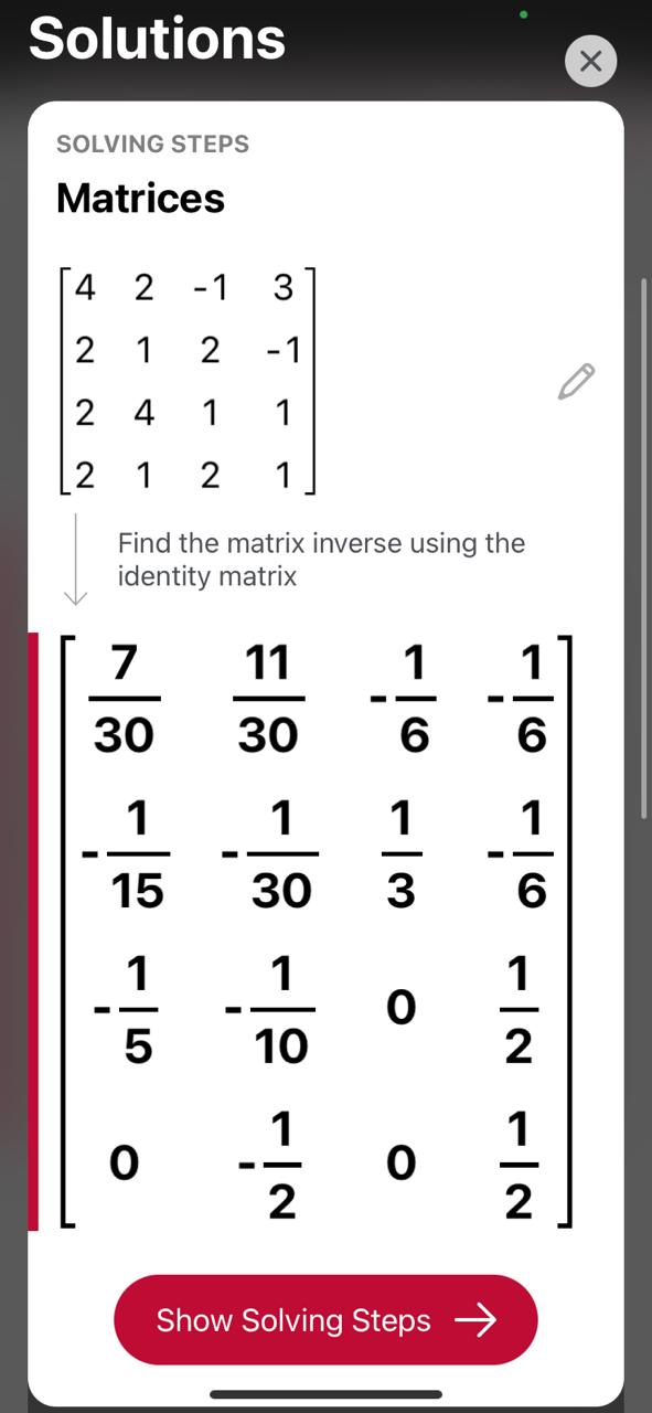 Solved I am working on a problem regarding the inverse | Chegg.com