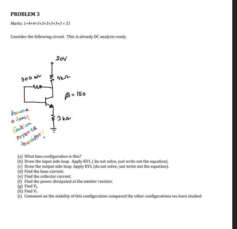 Solved PROBLEM 3 Marks: 1+4+4+5+3+5+3+3+3 = 31 Consider the | Chegg.com Solved PROBLEM 3 Marks: 1+4+4+5+3+5+3+3+3 = 31 Consider the | Chegg.com