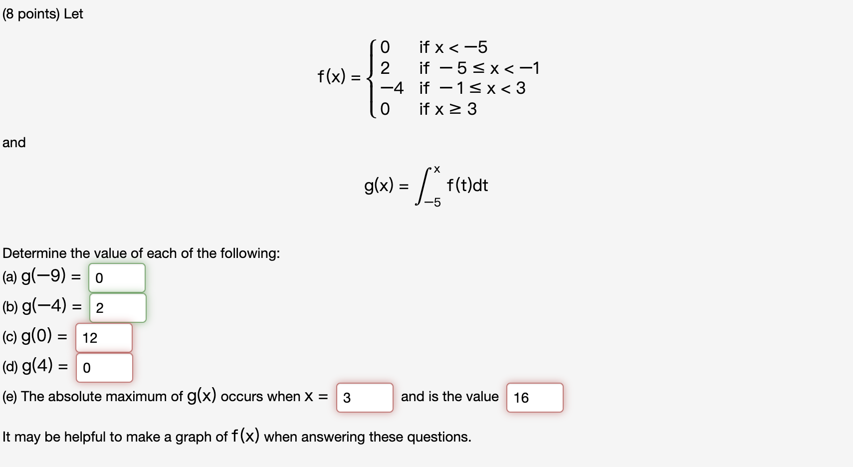 Solved (8 ﻿points) | Chegg.com