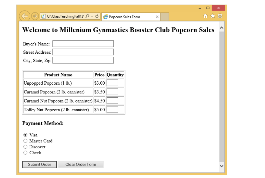 Solved Create a HTML document, name it as A2_ | Chegg.com