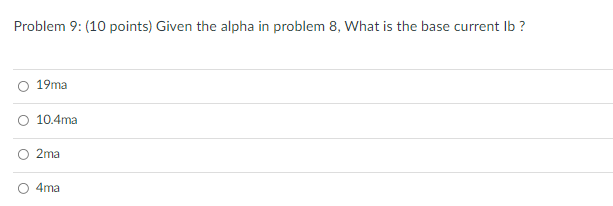 Solved Problem 9: (10 points) Given the alpha in problem 8, | Chegg.com