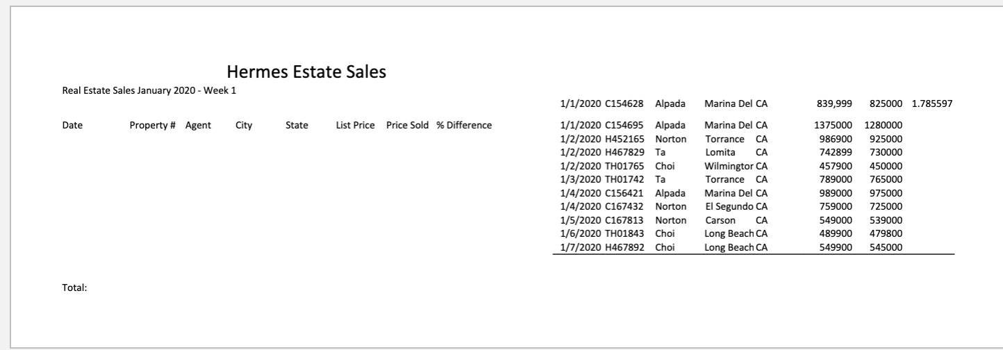 Background: The Excel Exam workbook contains 8 | Chegg.com