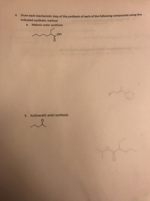 Solved Hello. If possible please show each mechanistic step | Chegg.com