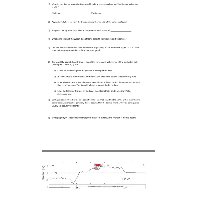 Solved Activity 3: Identifying Plate Boundaries Using | Chegg.com