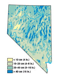 Solved Examine the precipitation map for the state of | Chegg.com