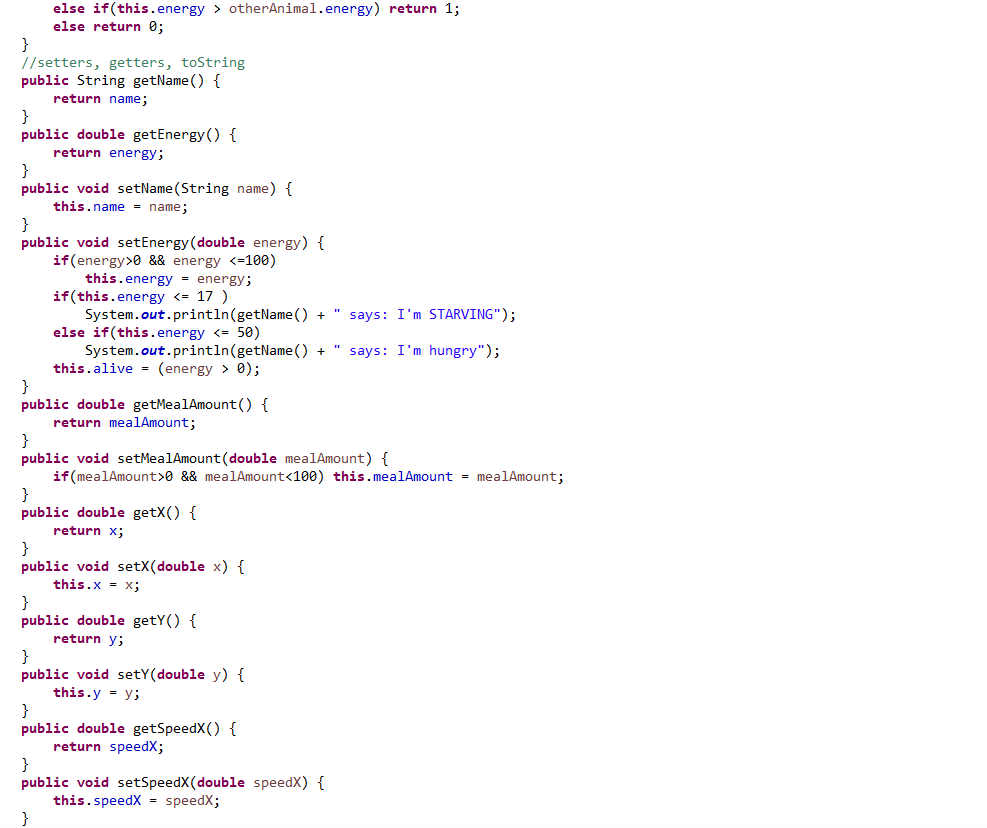 Java: Create a custom linked list, called AnimalList, | Chegg.com