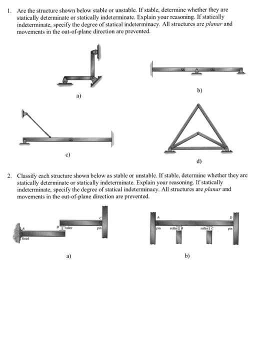 Solved Are the structure shown below stable or unstable. If | Chegg.com