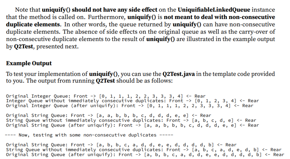 Please answer in JAVA For this question, you are | Chegg.com