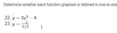 Solved Determine whether each function graphed or defined is | Chegg.com