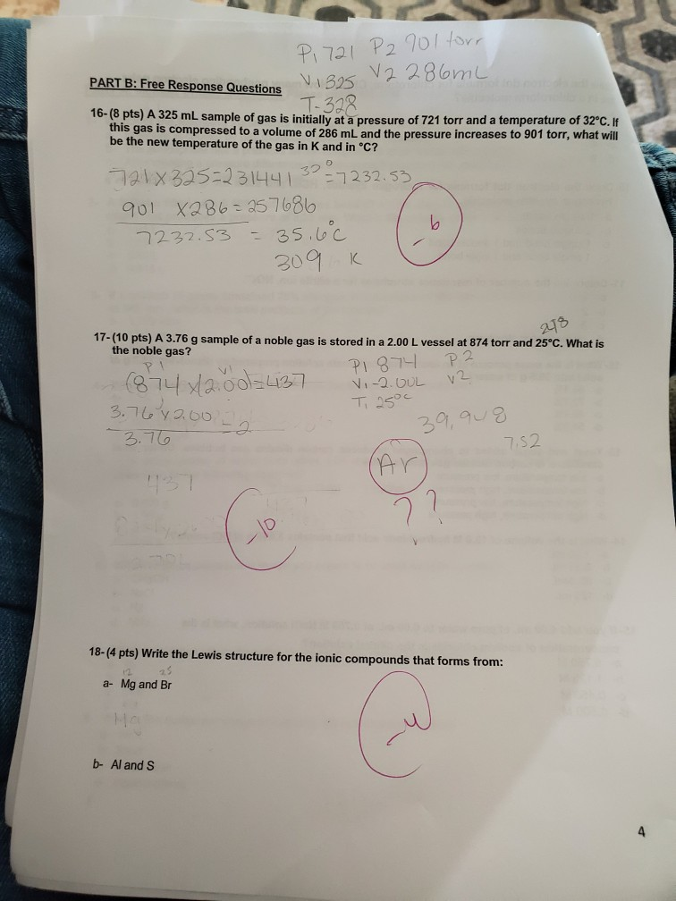 Solved I completely bombed my test :/ please show me step by | Chegg.com