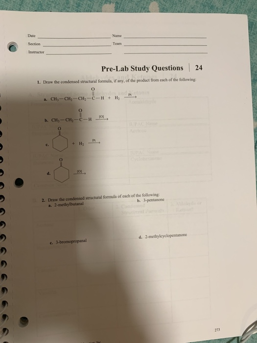 Solved Date Section Instructor Name Team Pre-Lab Study | Chegg.com Solved Date Section Instructor Name Team Pre-Lab Study | Chegg.com