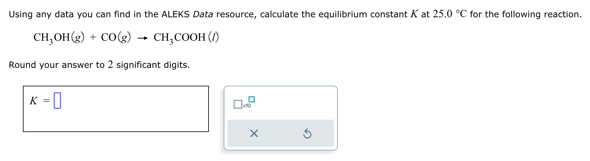 Using any data you can find in the ALEKS Data | Chegg.com