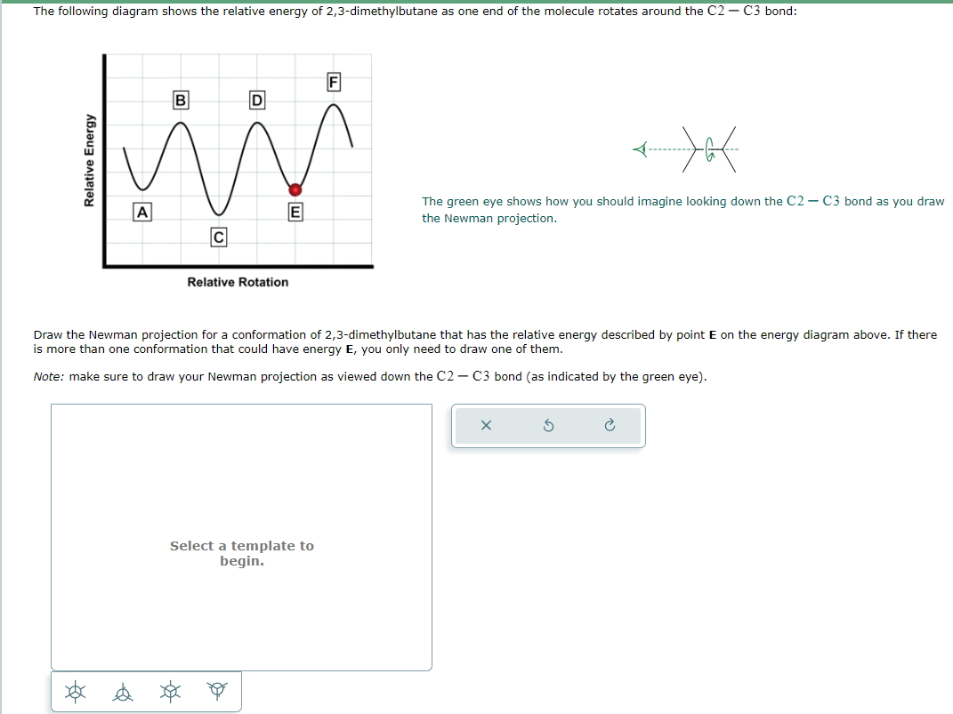 Solved The following diagram shows the relative energy of | Chegg.com