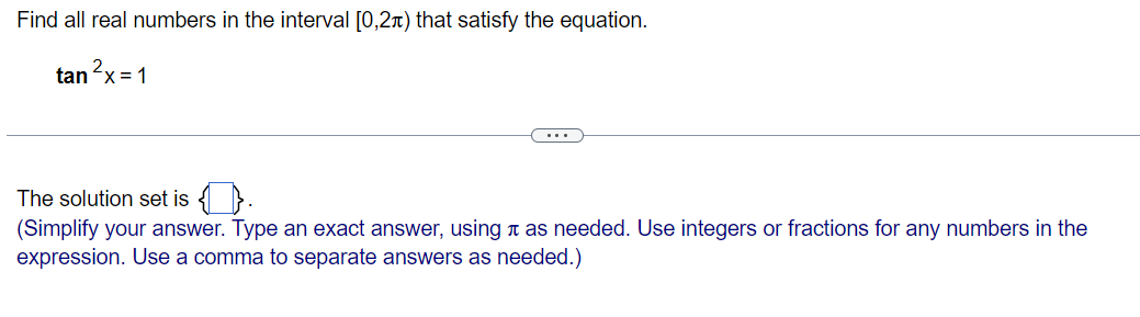 Solved Find all real numbers in the interval [0,2π) ﻿that | Chegg.com
