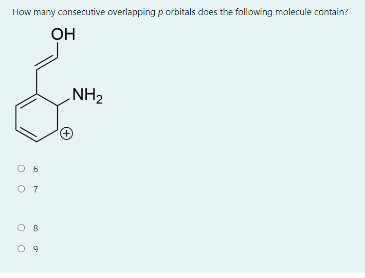 Solved How Many Consecutive Overlapping P Orbitals Does The