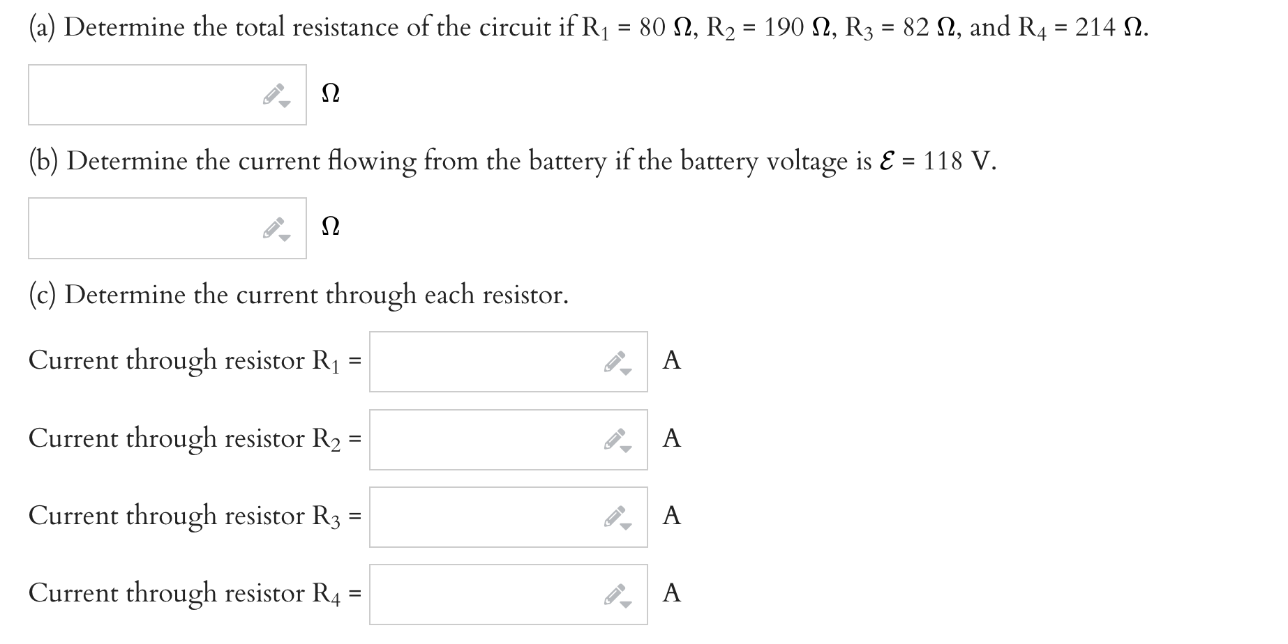 Solved Ri M M E R4, R2 w M. R3 (a) Determine the total | Chegg.com