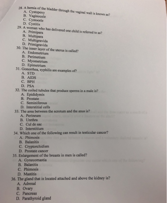 Anatomy and physiology Archive | December 03 2018 | Chegg.com