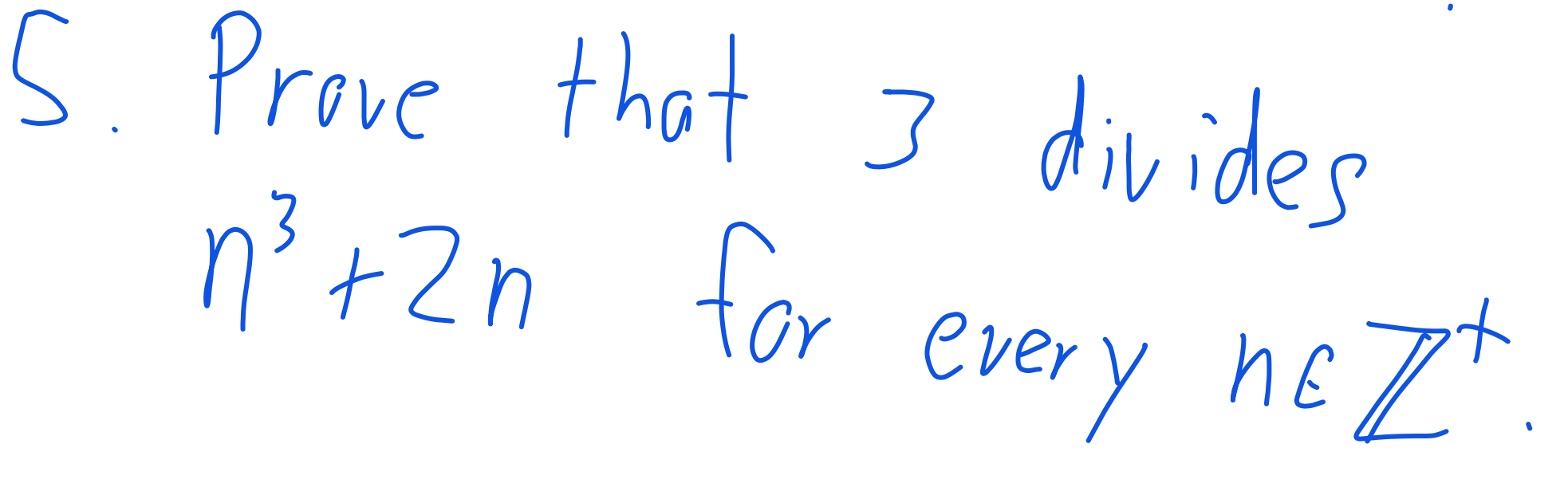 Solved s. Prove that 3 divides 3 n²r2n for every nez . | Chegg.com