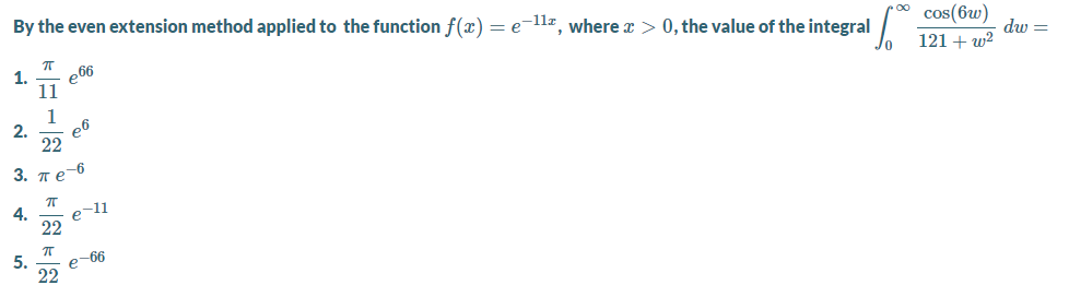 Solved By the even extension method applied to the function | Chegg.com