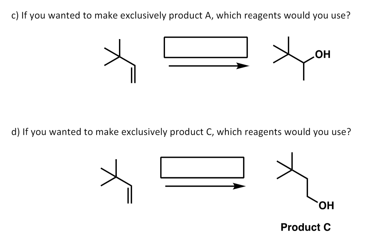 Solved Consider the molecule shown below a) Draw the three | Chegg.com